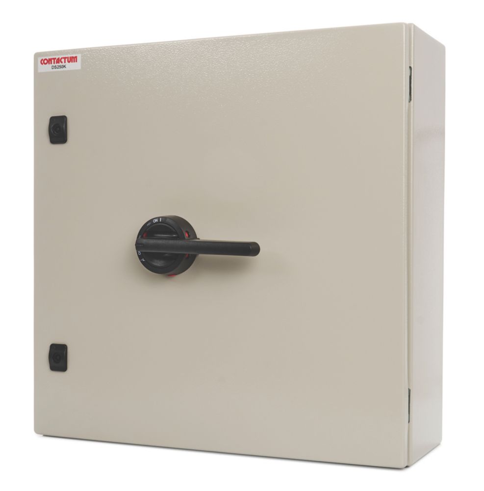 Contactum DS250K 250A 3P+N+E Unfused 3-Phase Enclosed Disconnect Switch ...