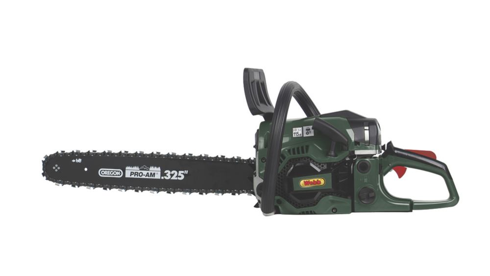 Webb WEPCS18 46cm 50cc Petrol Chainsaw - Screwfix