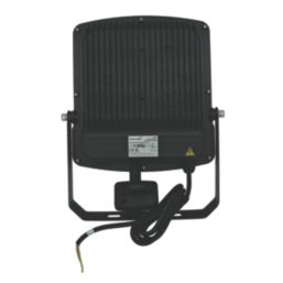 Brackenheath Outdoor LED Floodlight With PIR Sensor Black 100W 11,000lm ...