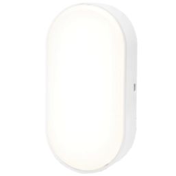 LAP Outdoor Oval LED Bulkhead White 10W 700lm - Screwfix