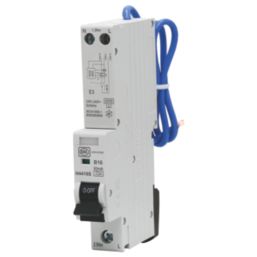 MK Sentry 16A 30mA Type A 1+N B Curve AFDD with RCBO - Screwfix