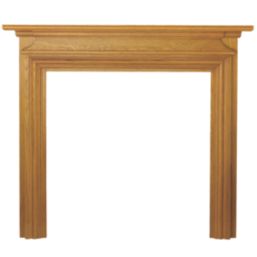 Focal Point Charlottesville Fire Surround Oak Veneer 1340mm x 1172mm ...