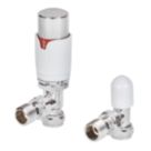 Angled Radiator Valves | Radiators | Screwfix