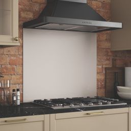 Splashback Pale Beige Self-Adhesive Kitchen Splashback 900mm x 750mm x ...