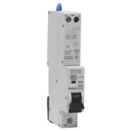 MK Sentry 20A 30mA Type A 1+N B Curve AFDD with RCBO - Screwfix