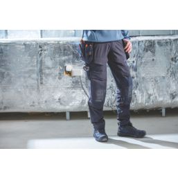 Mascot Customized Work Trousers Dark Navy 30.5" W 32" L - Screwfix