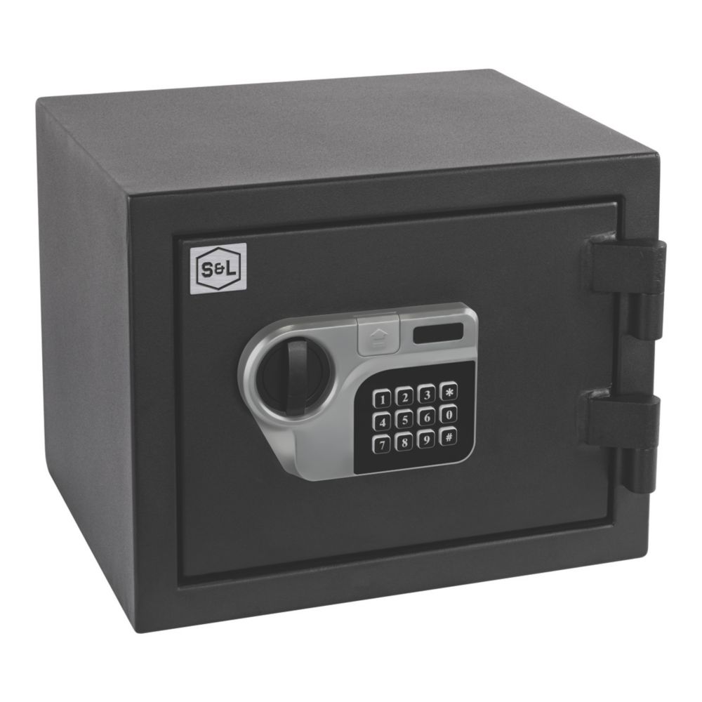 Smith & Locke Fire Rated Electronic Combination Safe 14Ltr - Screwfix