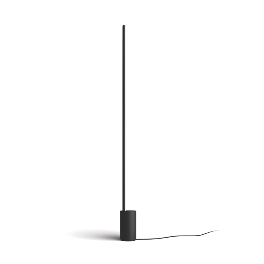 Philips Hue Signe LED Gradient Smart Floor Lamp Black 29W 2550lm - Screwfix