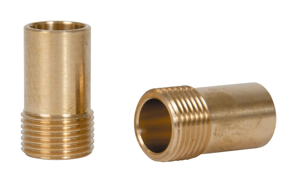 Tesla Brass Compression Adapting Flexible Tap Connectors 15mm X 3 8 2