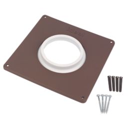 Ideal Heating Flue Finishing Kit 60/100 222mm - Screwfix