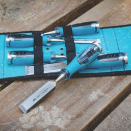 OX Pro Bevel Edge Wood Chisel Set 5 Pieces - Screwfix