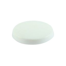 Timco 7.5mm 100 Pack White Screw Caps - Screwfix