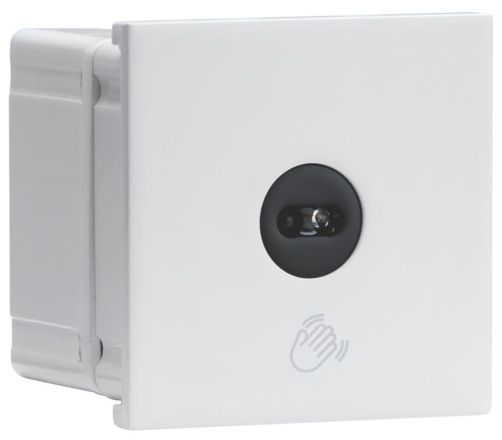 Knightsbridge Touchless 2.1A 1-Way Modular Light Switch White with ...
