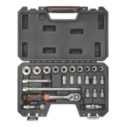 Magnusson 1/2" Drive 12-Point Socket Set 25 Pieces - Screwfix