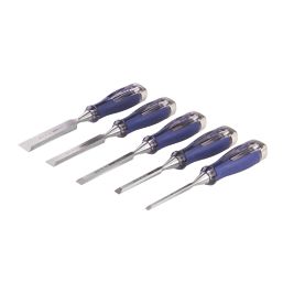 Irwin Marples Bevel Edge Wood Chisel Set 5 Pieces - Screwfix