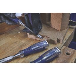 Irwin Marples Bevel Edge Wood Chisel Set 5 Pieces - Screwfix