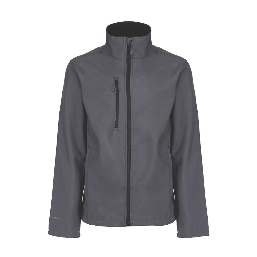 Regatta Honestly Made Softshell Jacket Seal Grey Medium 39.5" Chest ...