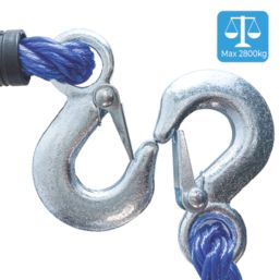 Simply Auto 2000 kg Tow Rope 4m - Screwfix