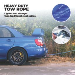 Simply Auto 2000 kg Tow Rope 4m - Screwfix