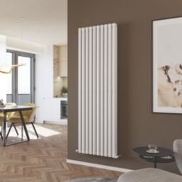 Azur Eclipse Duplex 1800mm x 600mm 5853BTU White Vertical Designer ...