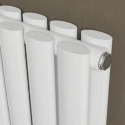 Azur Eclipse Duplex 1800mm x 600mm 5853BTU White Vertical Designer ...