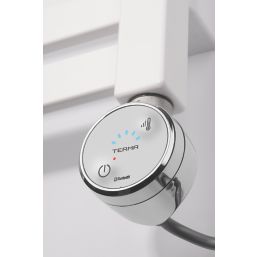 Terma MOA Blue 300W Chrome Towel Radiator Heating Element - Screwfix