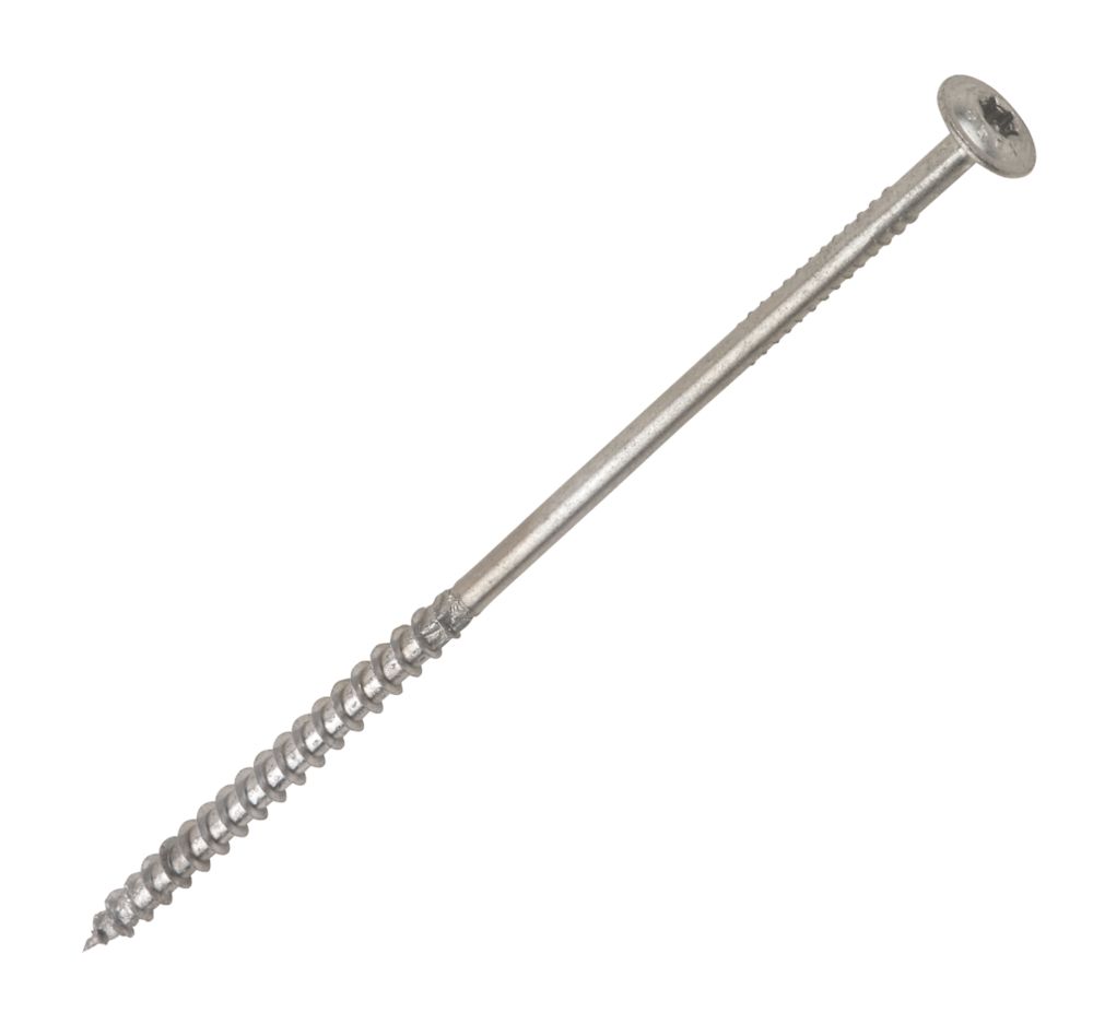 Spax TX Flange Self Drilling Timber Screws 6mm x 160mm 100 Pack - Screwfix