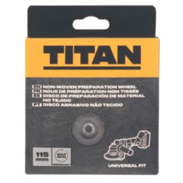 Titan MT_PREPWH_001C Multi-Material Preparation Wheel 115mm (4.53") x 22.23mm - Screwfix