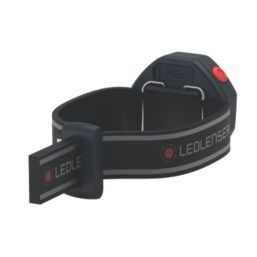 LEDlenser CU2R Rechargeable LED Safety Armband Clip Light Black 40lm ...