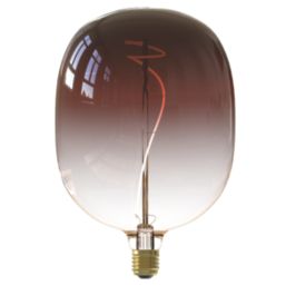 Calex XXL Avesta Maroon E27 Decorative LED Light Bulb 130lm 5W - Screwfix