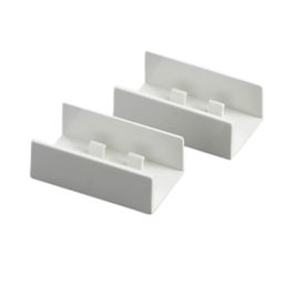 Deta TTE Trunking Couplers 16mm x 25mm 2 Pack - Screwfix