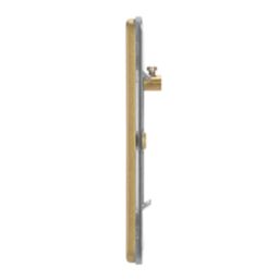 Contactum Lyric 4-Module Modular Faceplate Brushed Brass - Screwfix