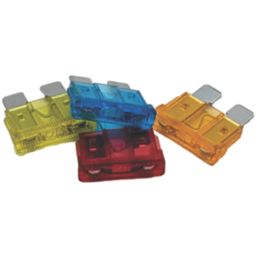 Pearl Consumables Assorted Standard Blade Auto Fuses 5-20A 4 Pieces ...