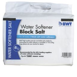 BWT Water Softener Block Salt 8kg - Screwfix