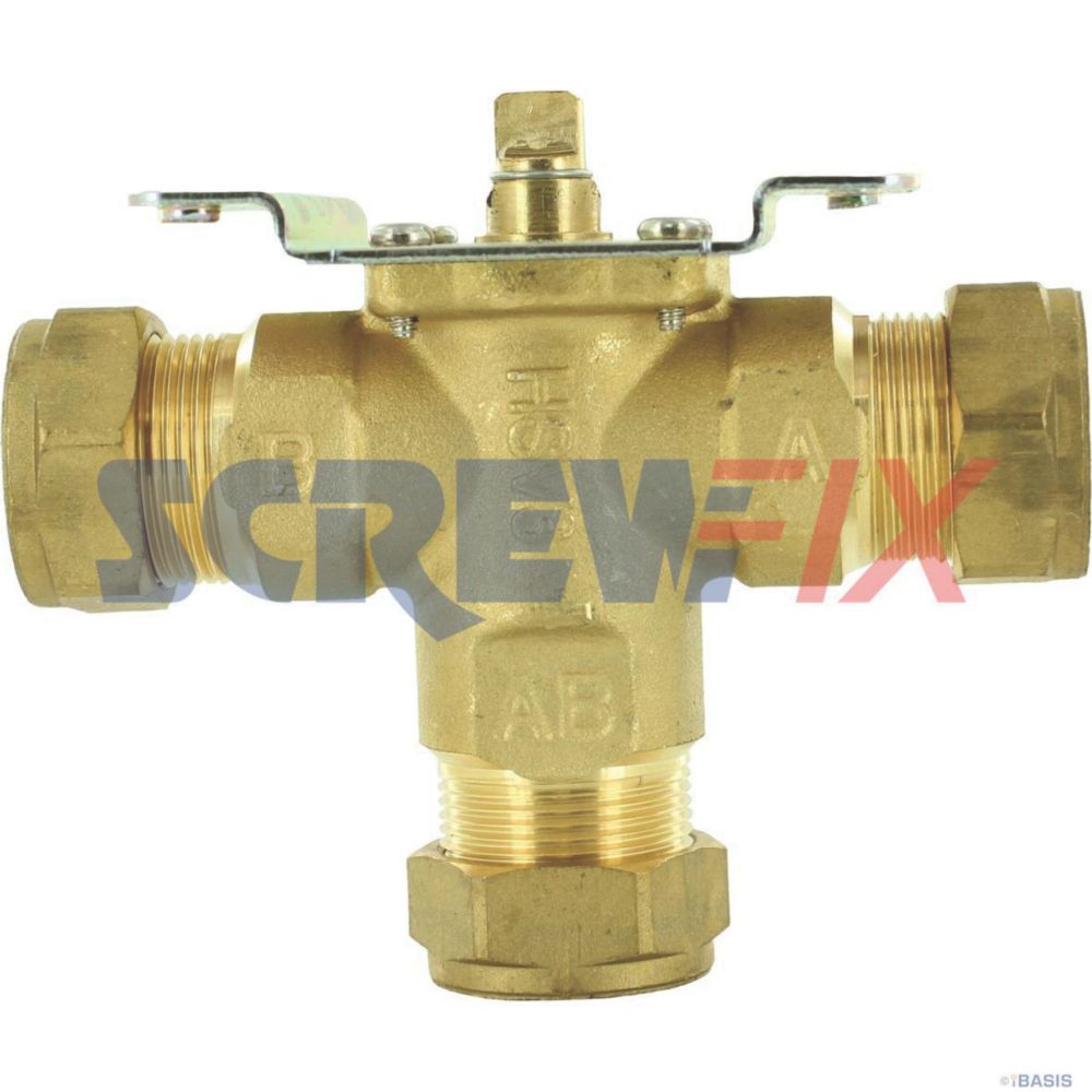 Worcester Bosch 87161084860 3 PORT VALVE BODY - Screwfix