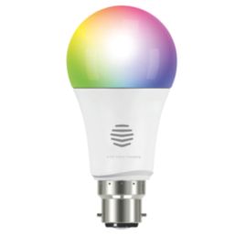 Hive Colour Changing B22 GLS RGB White LED Smart Light Bulb 9.5W 806lm Screwfix