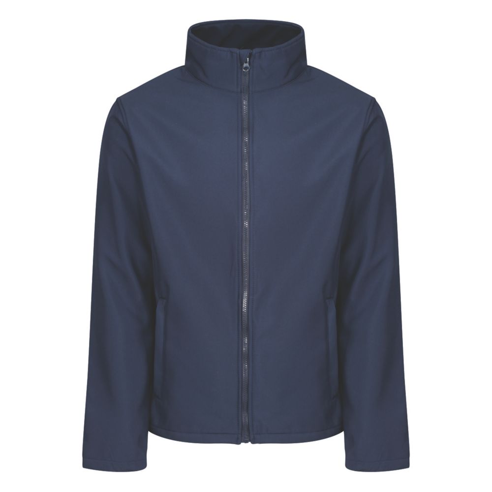 Regatta Ablaze Printable Softshell Jacket Navy Medium 39.5" Chest ...