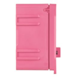 Lewden 100A 5-Way 2.5-35mm² Connector Block Pink - Screwfix
