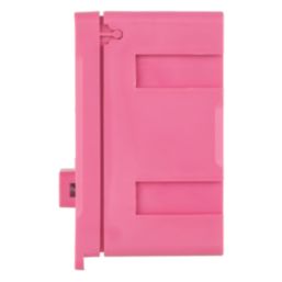 Lewden 100A 5-Way 2.5-35mm² Connector Block Pink - Screwfix