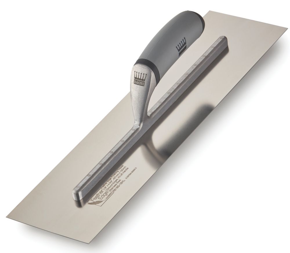 Ragni FeatherEdge Finishing Trowel 18" x 4 3/4" - Screwfix