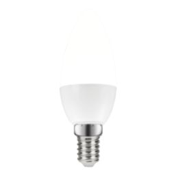 Essentials E14 Candle LED Light Bulb 250lm 2.2W 4 Pack - Screwfix