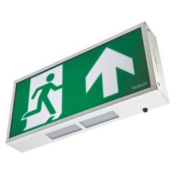 Robus Maintained or Non-Maintained Emergency LED Exit Box with Up Arrow ...