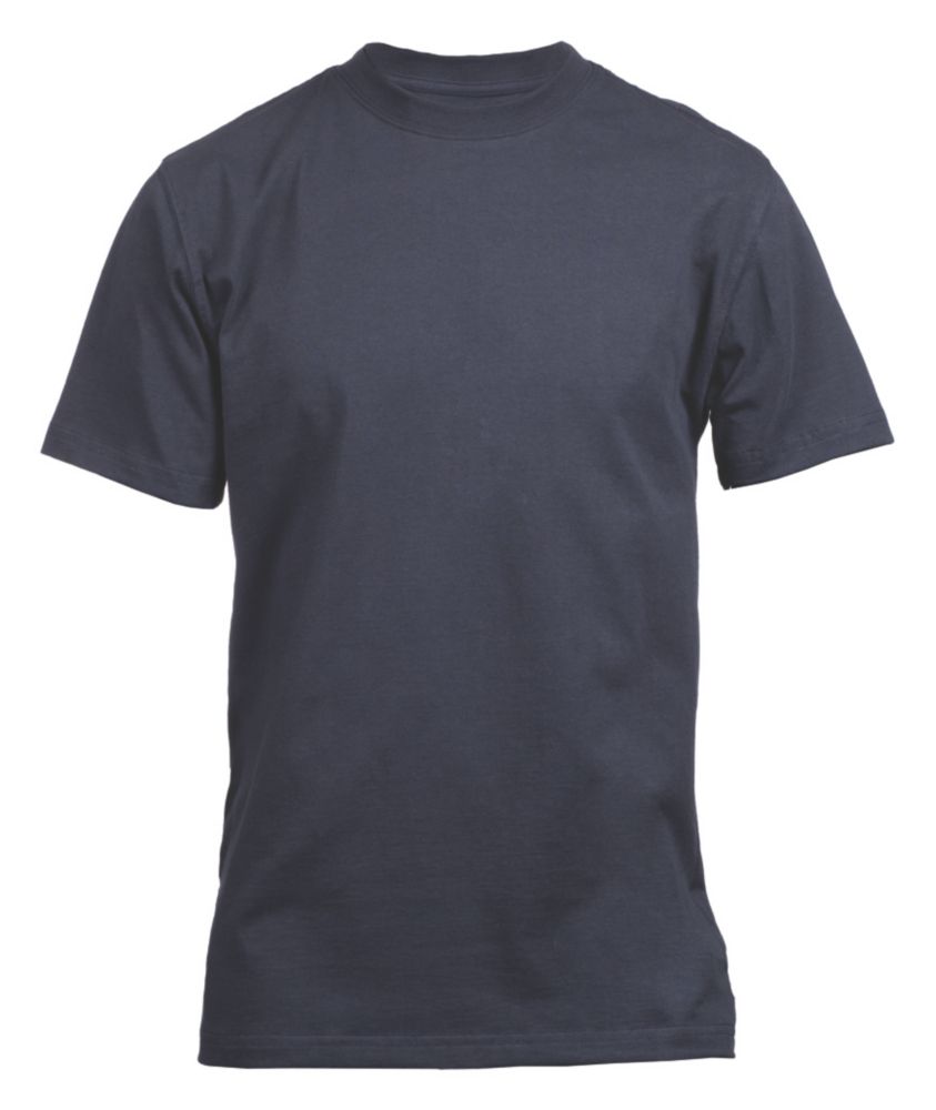 Dickies Everyday Short Sleeve T-Shirt Navy Small 34" Chest - Screwfix