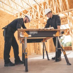 Toughbuilt TB-C700-2 Sawhorse 900mm 2 Pack - Screwfix