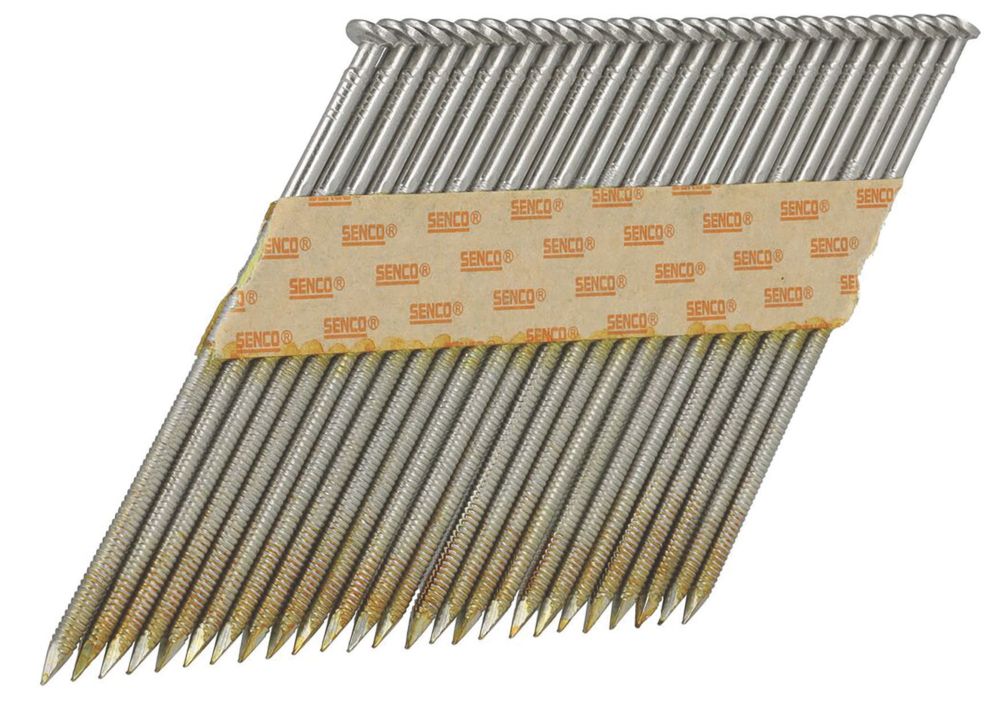 Senco Stainless Steel Strip Nails 2.8mm x 65mm 2000 Pack - Screwfix