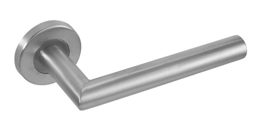 Eclipse Precision Mitred Fire Rated Lever on Rose Door Handle Pair ...