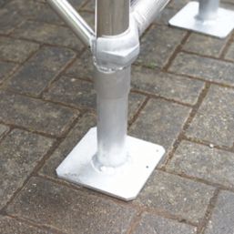 TB Davies Telescopic BS8620 Aluminium Podium Step 1-1.2m - Screwfix