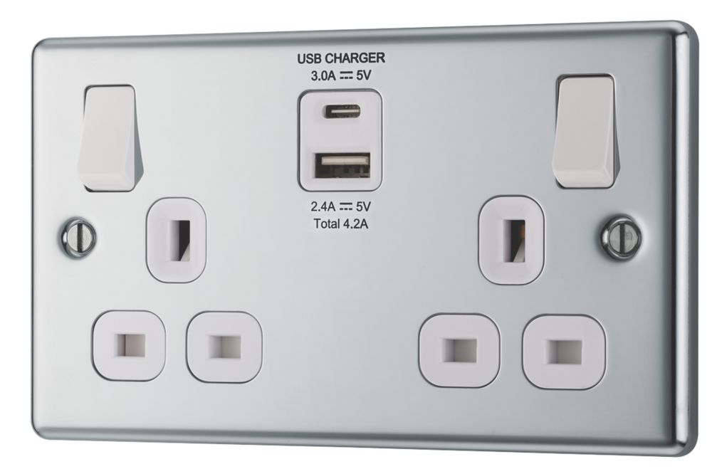 USB Sockets | USB Plug Sockets | Screwfix.com