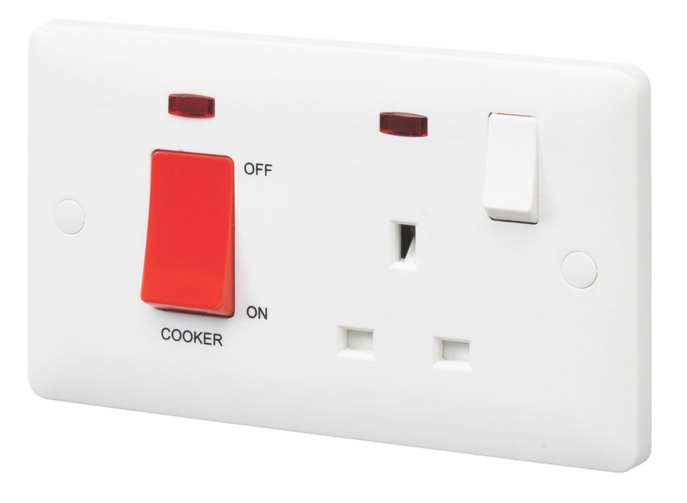 MK Cooker Switches | Switches & Sockets | Screwfix.com