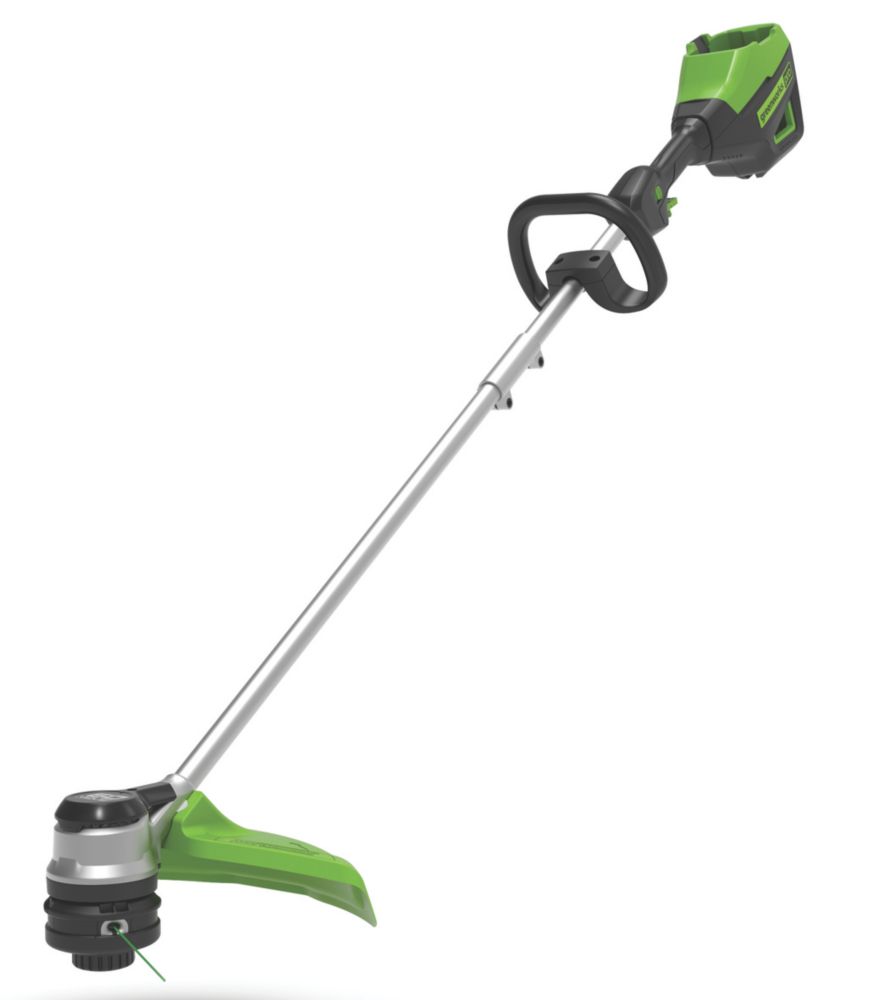 Greenworks GD60BC 60V Li-Ion Brushless Cordless Trimmer & Brush Cutter ...